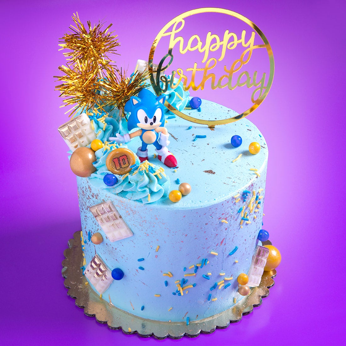 super sonic cake ideas