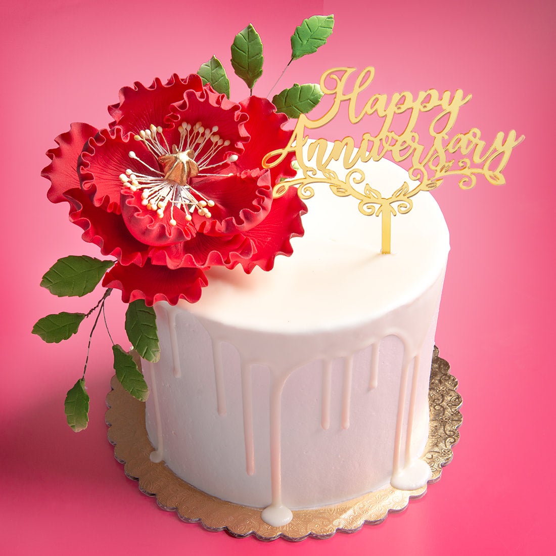 Classic Anniversary Cake | The Sugar Bakery