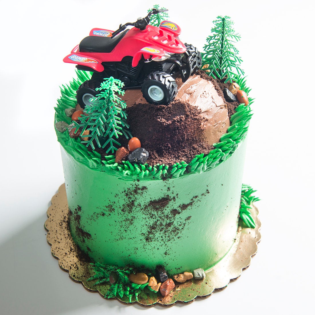 how to make a quad cake