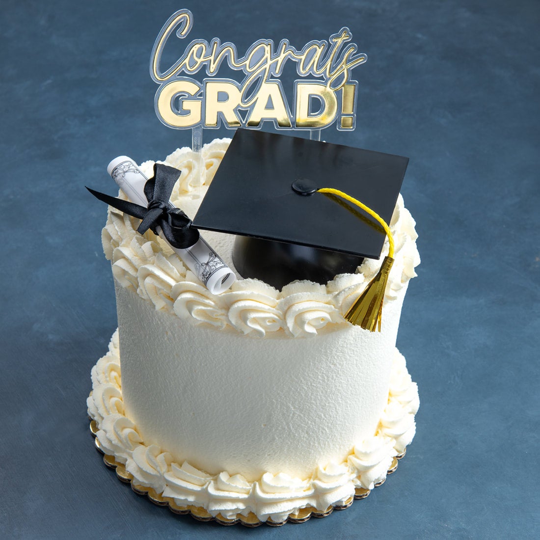 Classic Graduation Cake | The Sugar Bakery