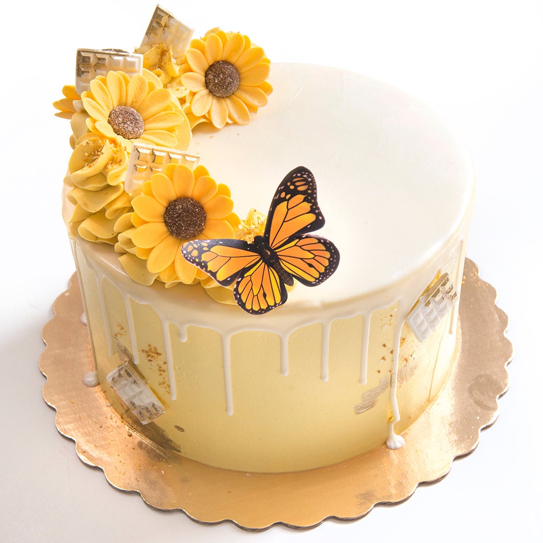 sunflower cake