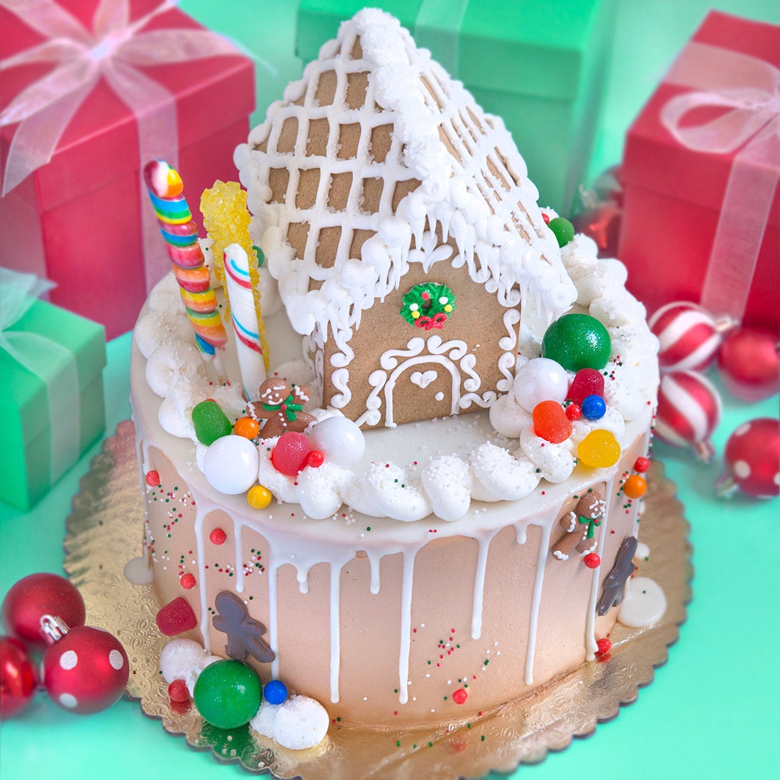 Gingerbread House Cake | The Sugar Bakery