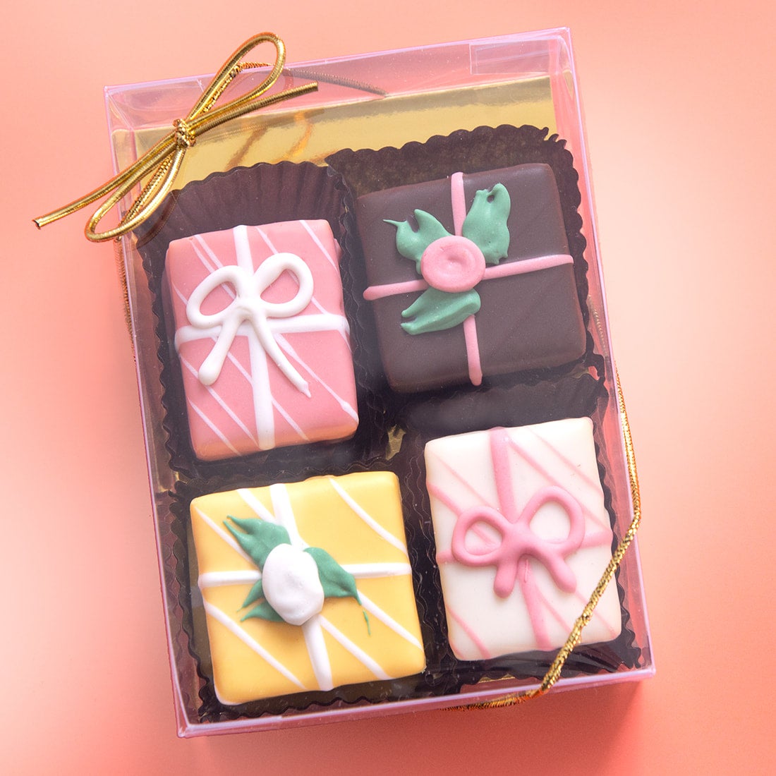Present Theme Petit Four Gift Box | The Sugar Bakery