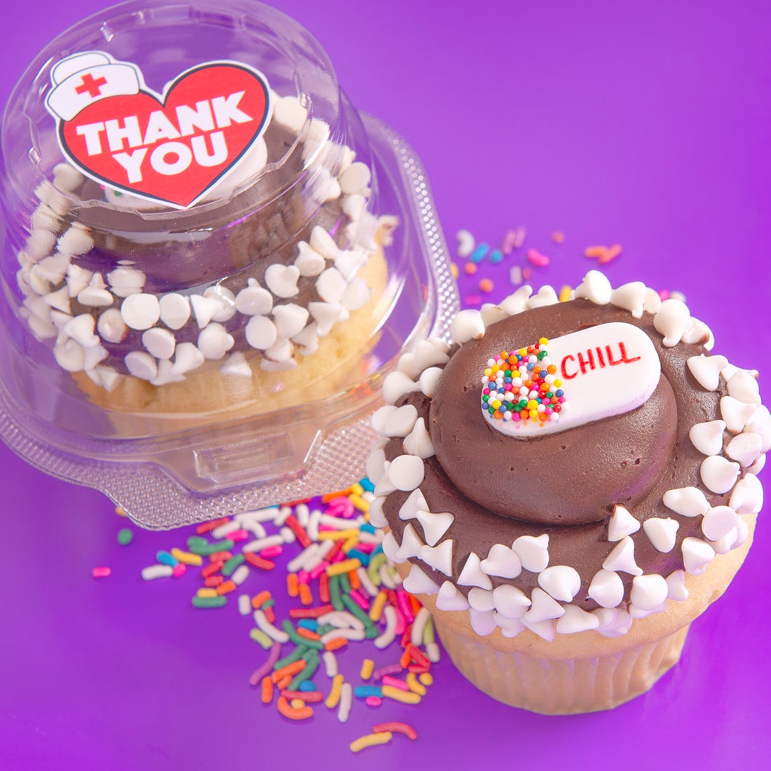 Nurse Appreciation Cupcake: Chill Pill | The Sugar Bakery