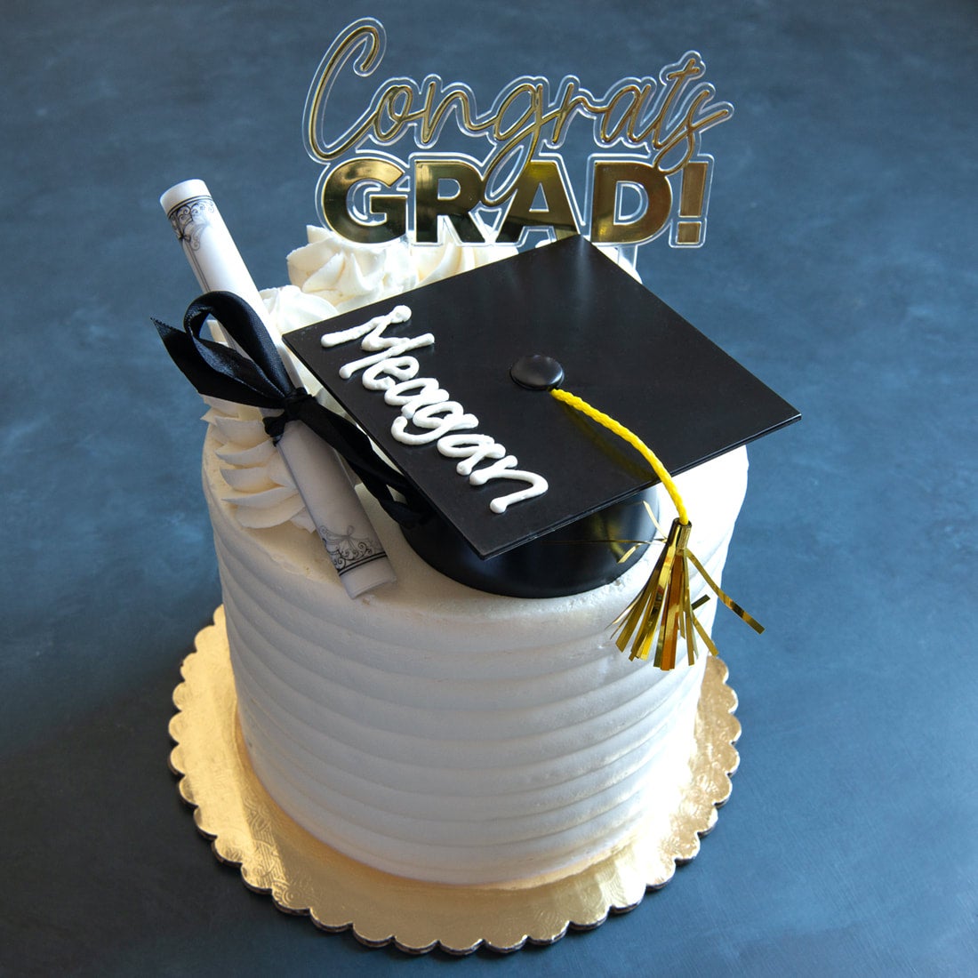 Classic Graduation Cake | The Sugar Bakery